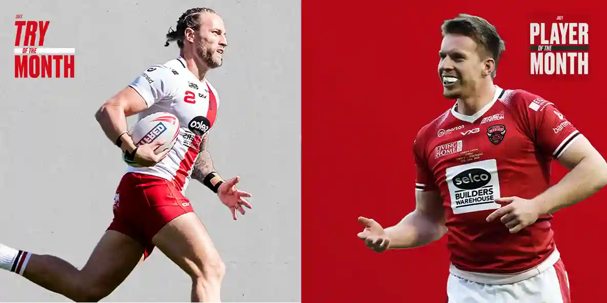 Salford Red Devils’ Player of the Month and Try of the Month Winners ...