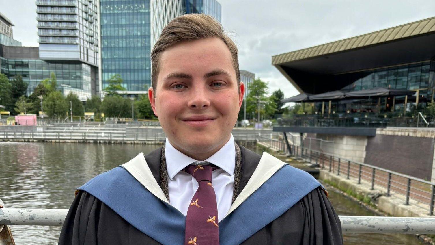 Star University of Salford student Joe lands dream role at BAE Systems